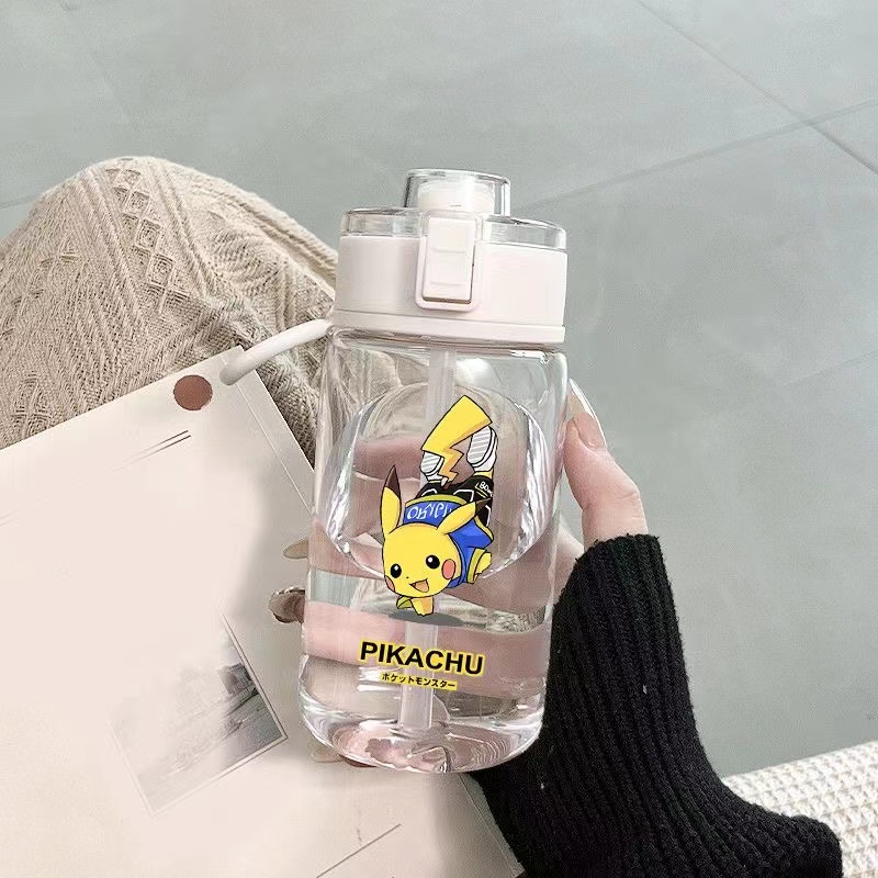 New pokemon water cup plastic insulation cup pikachu anime cartoon ...