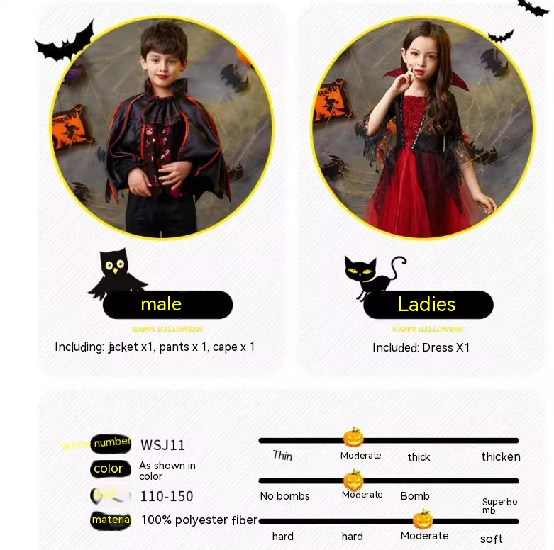 Baju Cosplay Halloween Costume Kids Halloween Children's Costume Girls ...