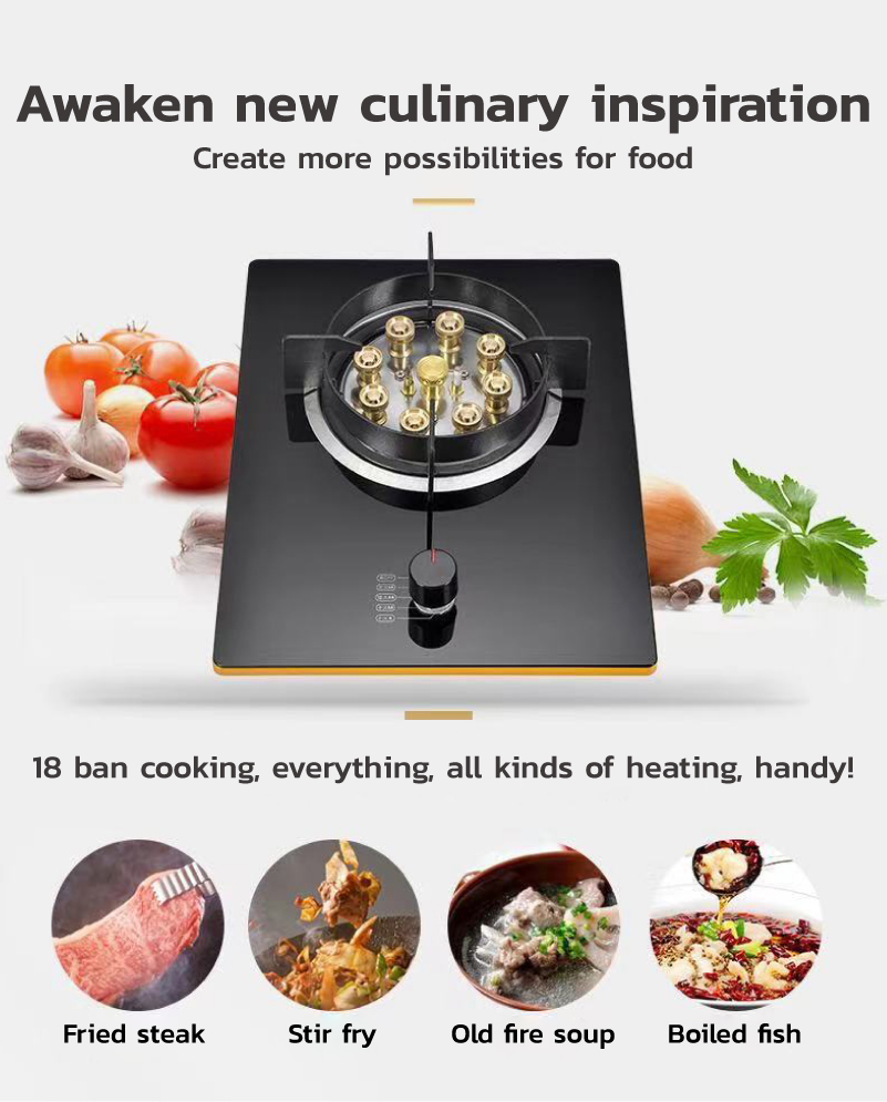 Spot 】 Natural Gas Single Burner Household Embedded Natural Gas Stove ...