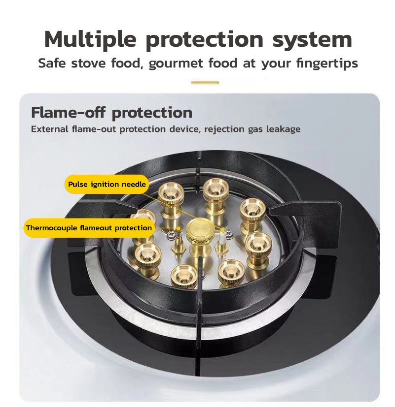 Spot 】 Natural Gas Single Burner Household Embedded Natural Gas Stove ...