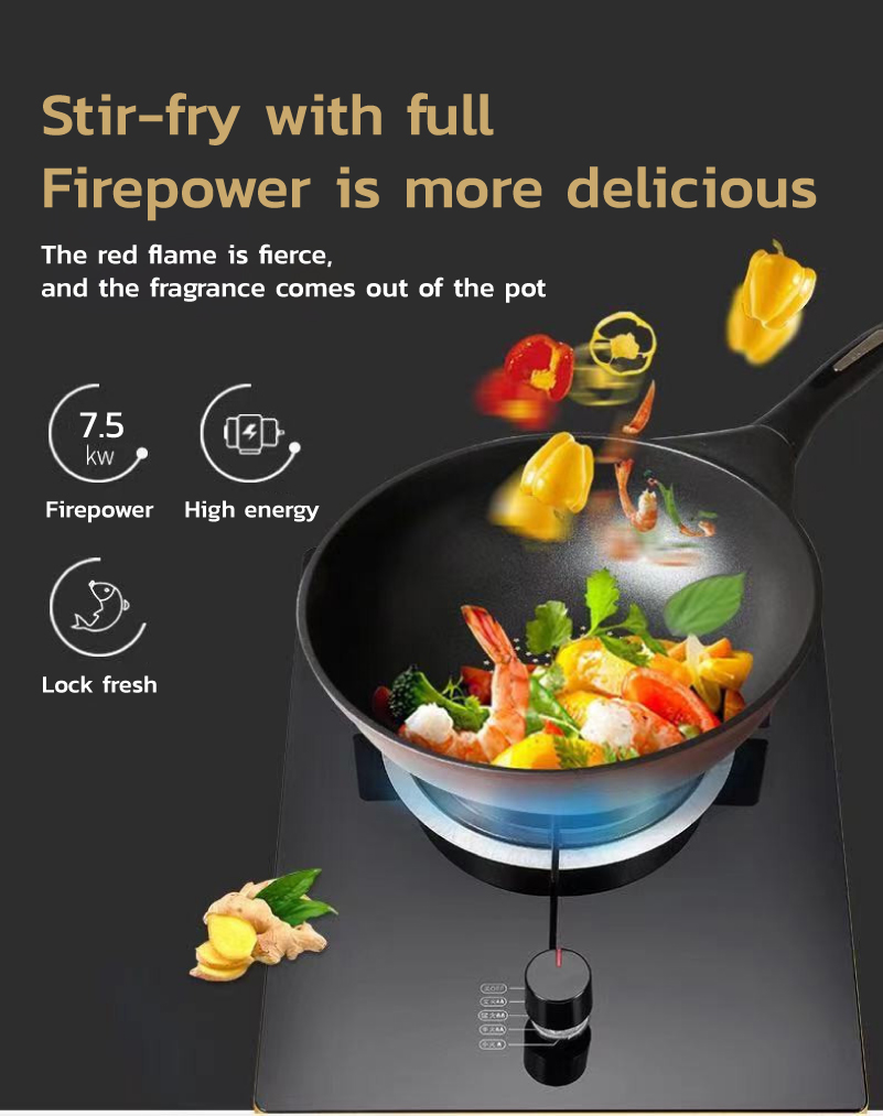 Spot 】 Natural Gas Single Burner Household Embedded Natural Gas Stove ...
