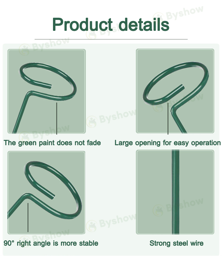 【Byshow】Metal Flower Plant Support Stand Perfect for Bonsai Trees ...