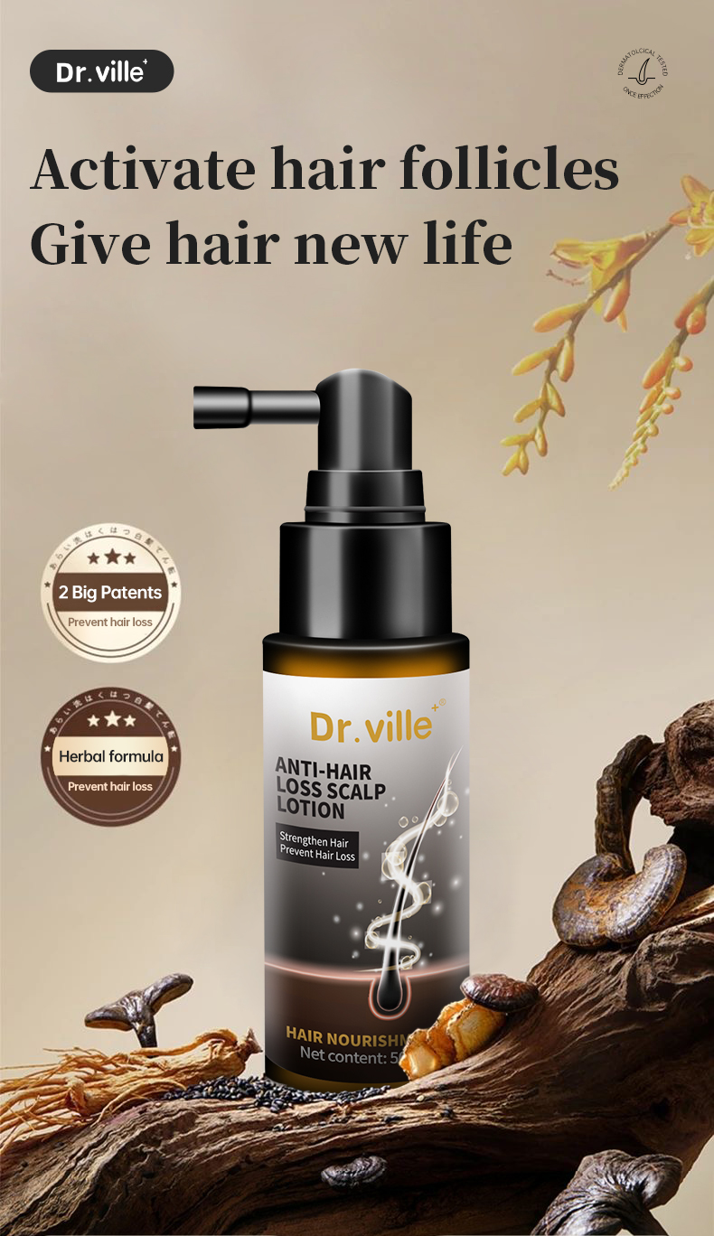 Dr.Ville Hair Tonic Hair Growth Serum 生发喷剂 (50ml) | Shopee Malaysia