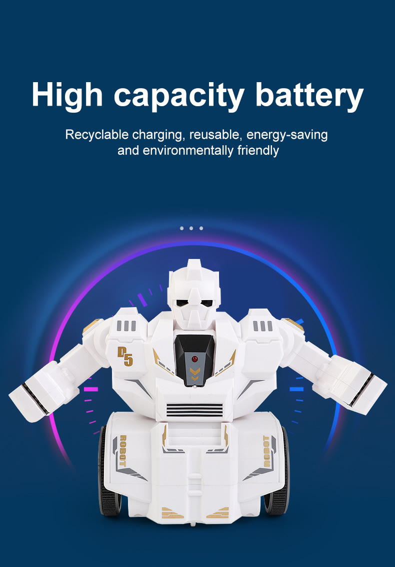 RC Fighting Battle Robot Toys Children Remote Control Robot Game Handle ...