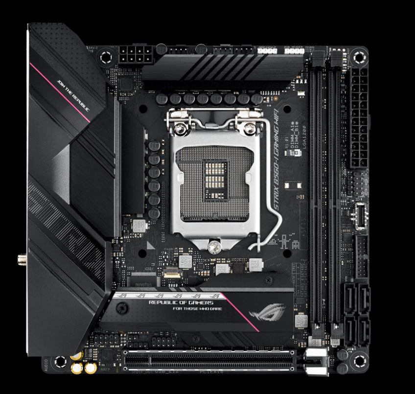 Asus ROG STRIX B560-I GAMING WIFI Mini ITX LGA1200(10/11th Gen ...
