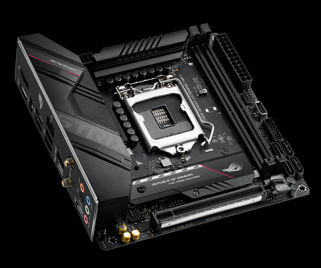 Asus ROG STRIX B560-I GAMING WIFI Mini ITX LGA1200(10/11th Gen ...