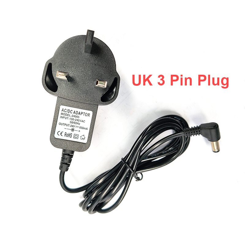 AC/DC diffuser power adapter 24v 650ma Malaysia 3 pin plug/US 2 pin ...