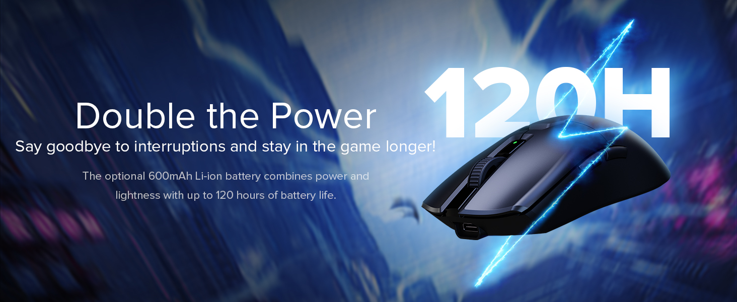 Delux M800 Ultra PAW3395 Bluetooth Gaming Mouse DPI MAX 26000 RGB Wireless Mouse Gaming ...