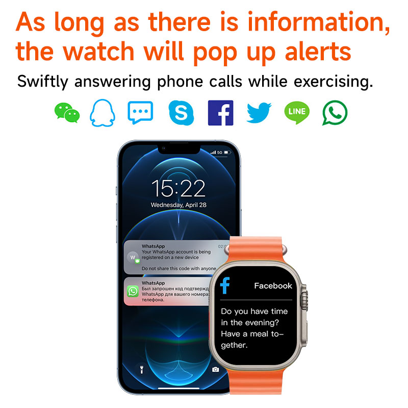 AmaZefan Smart Watch Sports Bluetooth Waterproof Health Tracker Jam ...