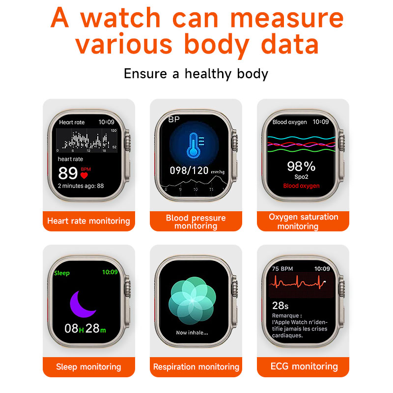 AmaZefan Smart Watch Sports Bluetooth Waterproof Health Tracker Jam ...