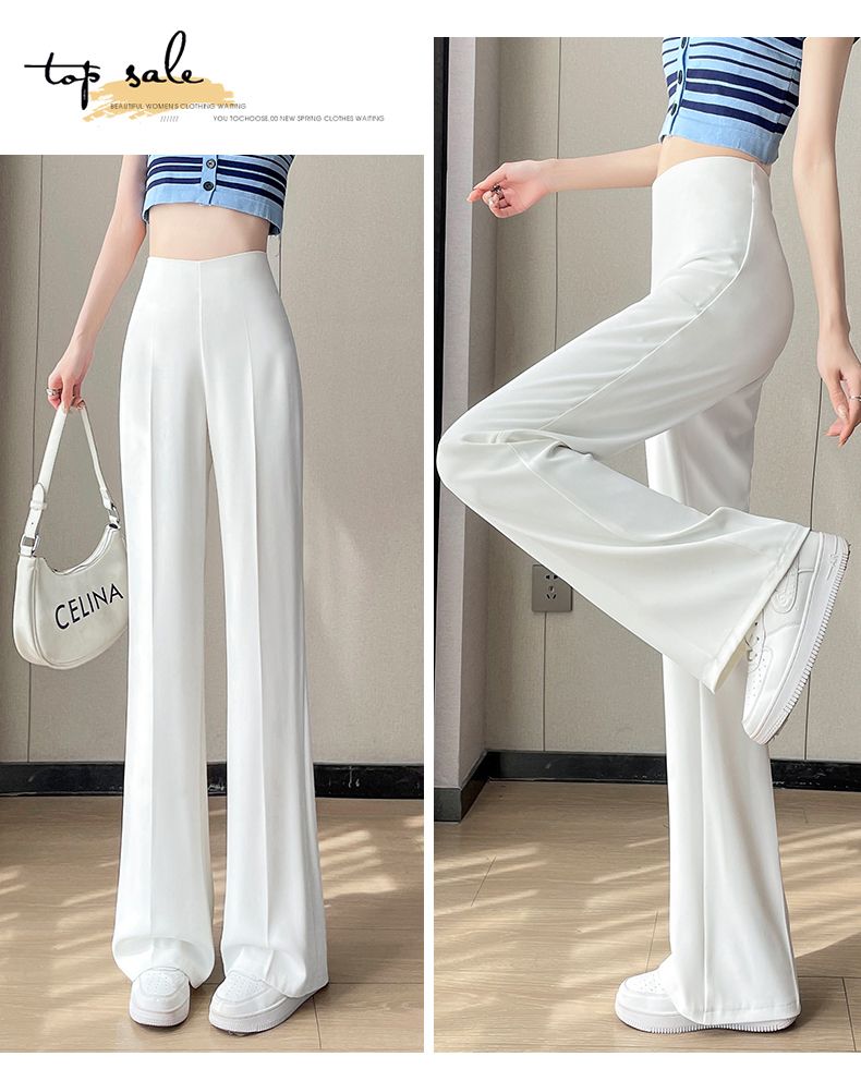 【Slim Fit】Side zipper Basic OL pants women pant in summer women pants ...