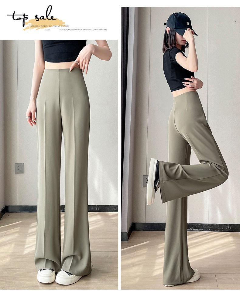 【Slim Fit】Side zipper Basic OL pants women pant in summer women pants ...