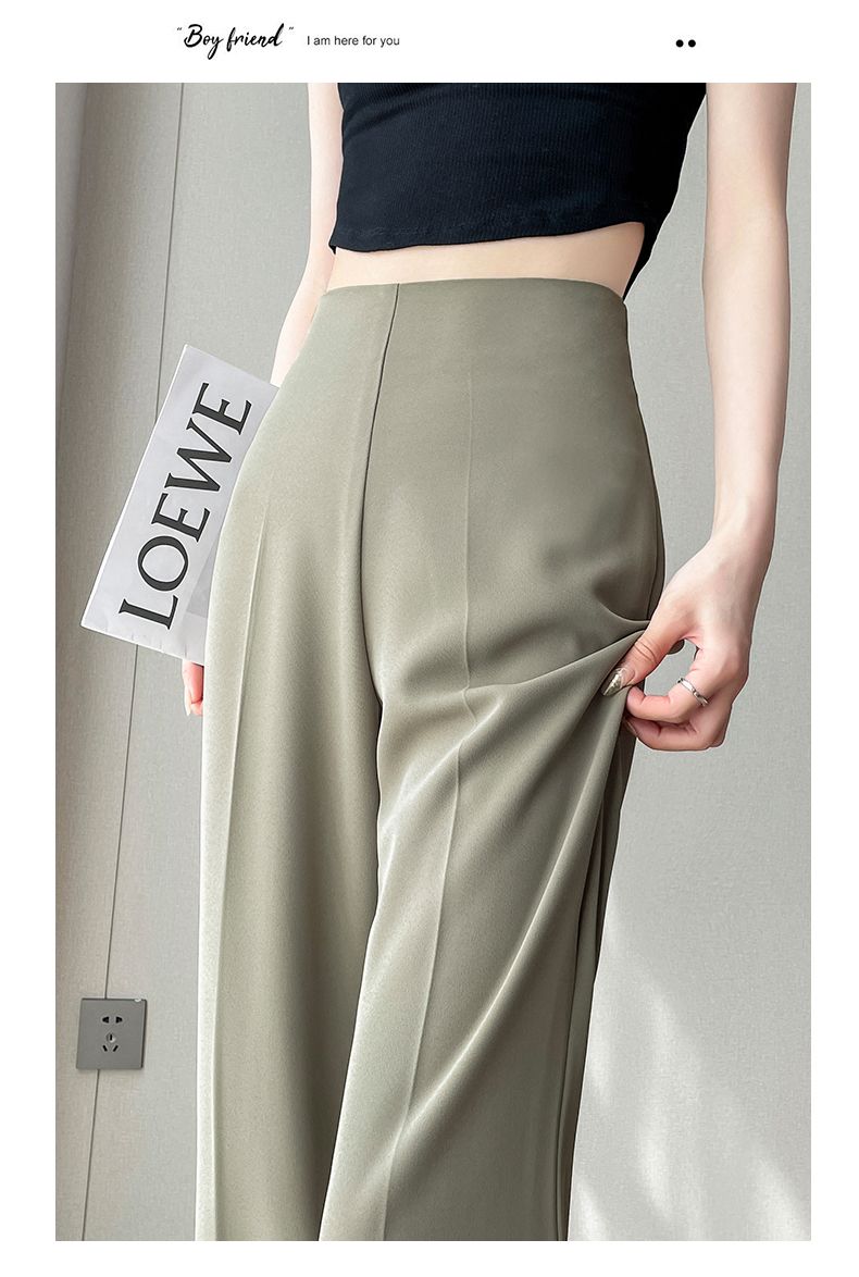 【Slim Fit】Side zipper Basic OL pants women pant in summer women pants ...