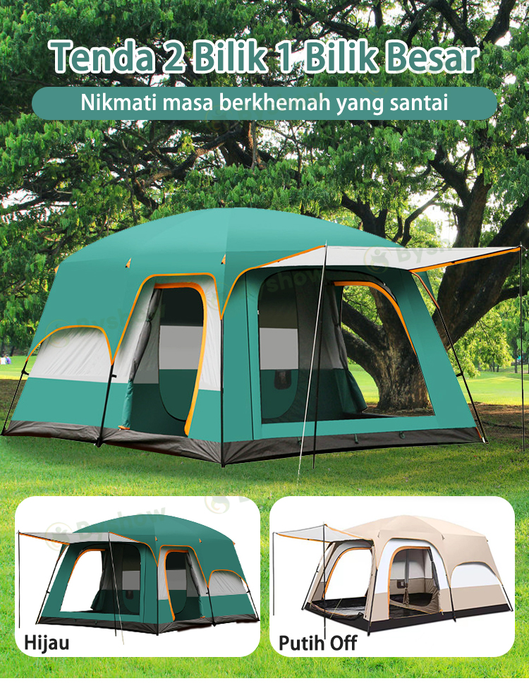 【Byshow】🔥Malaysia In Stock🔥khemah unta Outdoor automatic camping tent ...