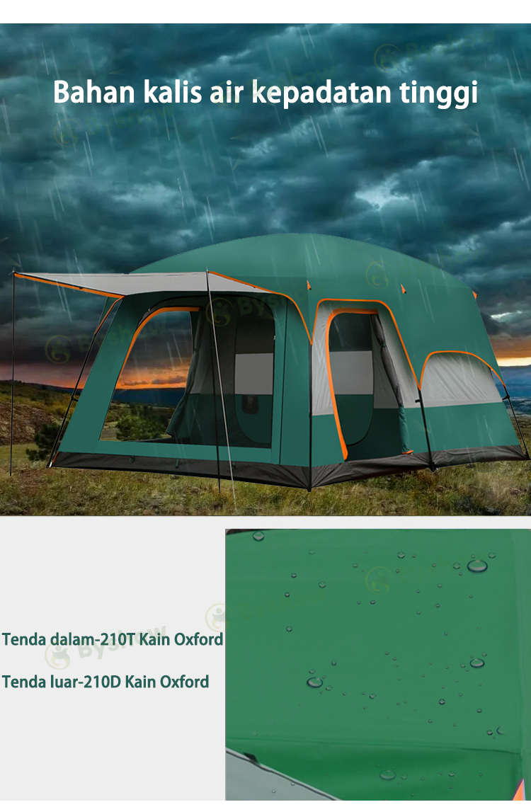 【Byshow】🔥Malaysia In Stock🔥khemah unta Outdoor automatic camping tent ...