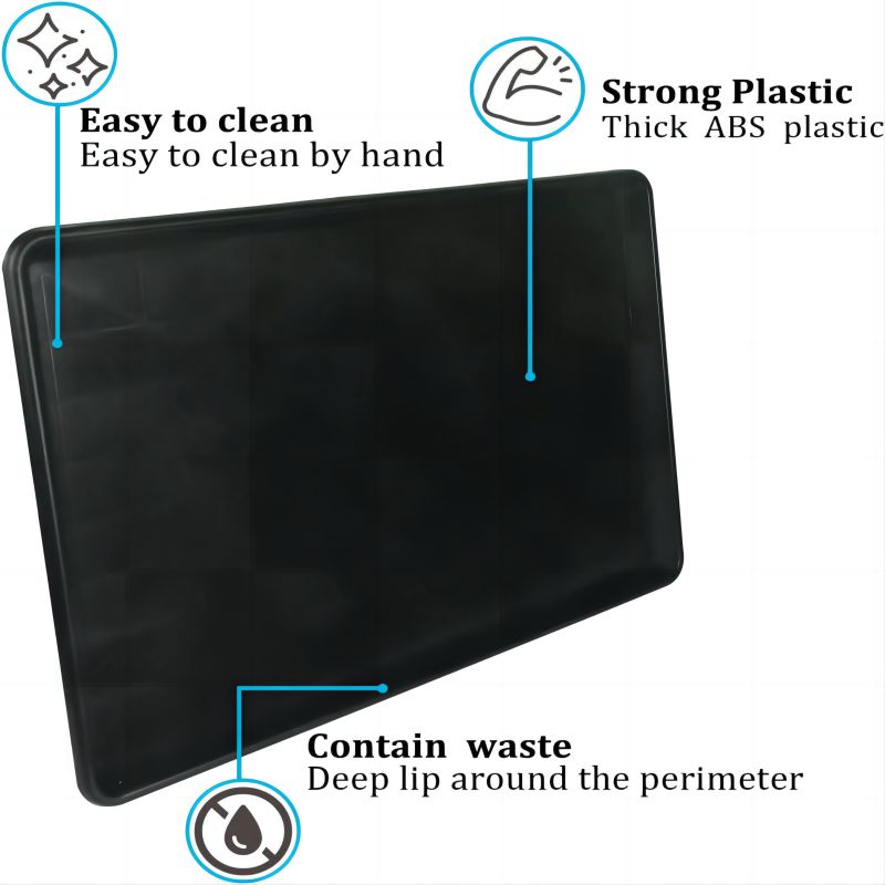 Plastic Tray Replacement Tray for Pet Cage Liner Tray Pans tray sangkar ...