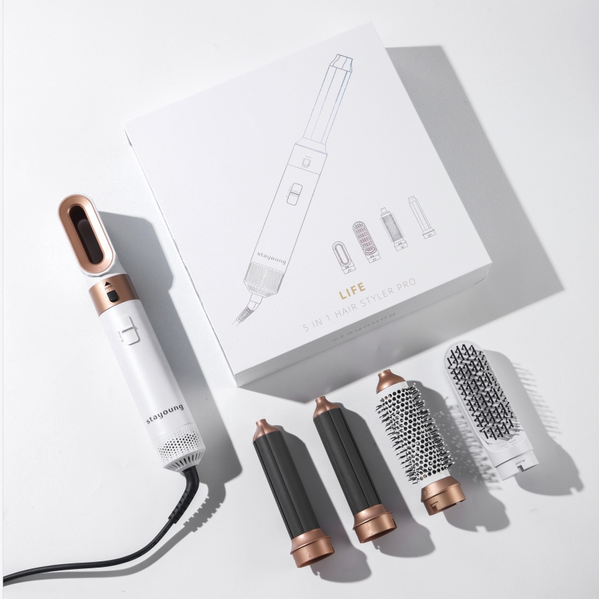 【PRO】STAYOUNG 5-in-1 Hair Styler C1-pro, 5 IN 1 Multifunctional Hair ...