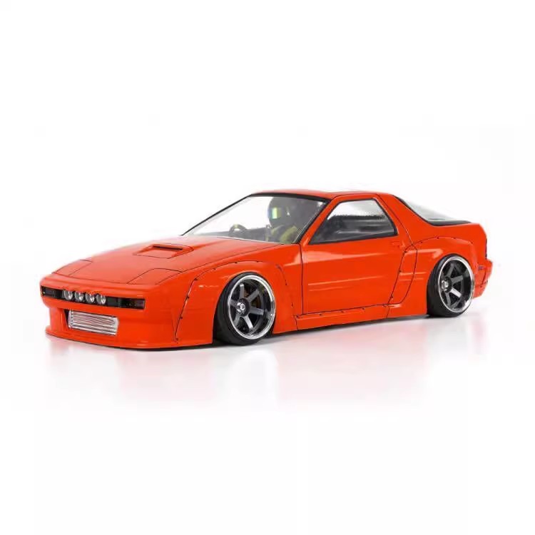 1/10 Mazda RX7 FD3S Wide body RC Drift Rally PC Shell 200mm Width 260mm ...