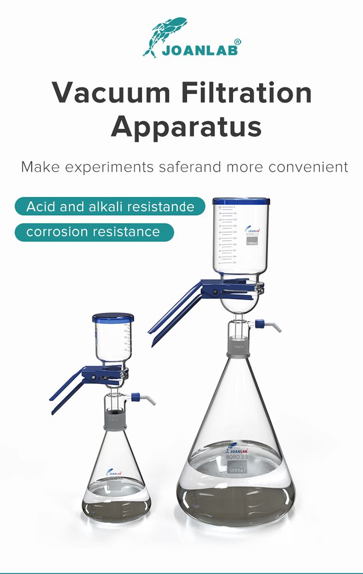JOANLAB Official Store 1000ml Vacuum Filter Apparatus Laboratory ...