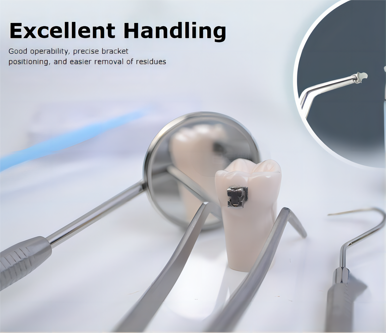 Light cure orthodontic adheisve brace cement primer paste standard kit ...