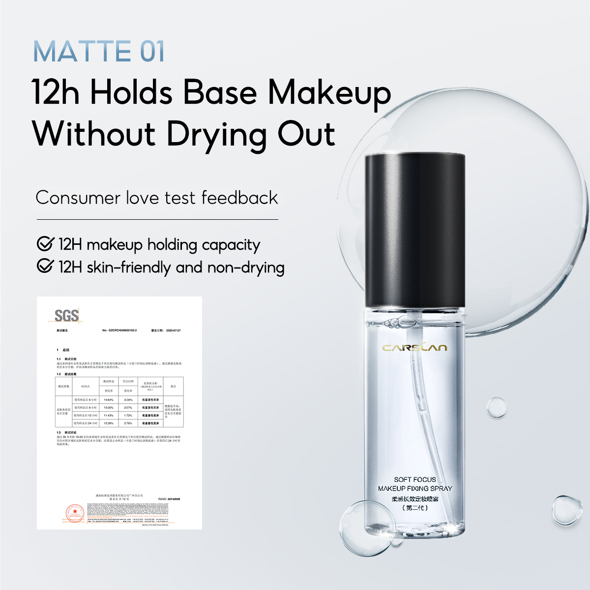 [HALAL] Carslan Setting Spray Penetap Solekan Tahan Minyak Anti Luntur ...