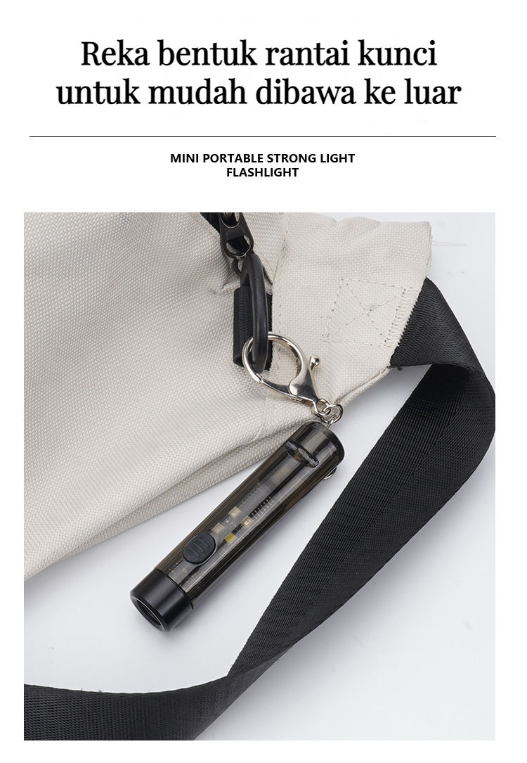 (Local shipment) Strong magnetic adsorption mini whistle light TYPE-C ...