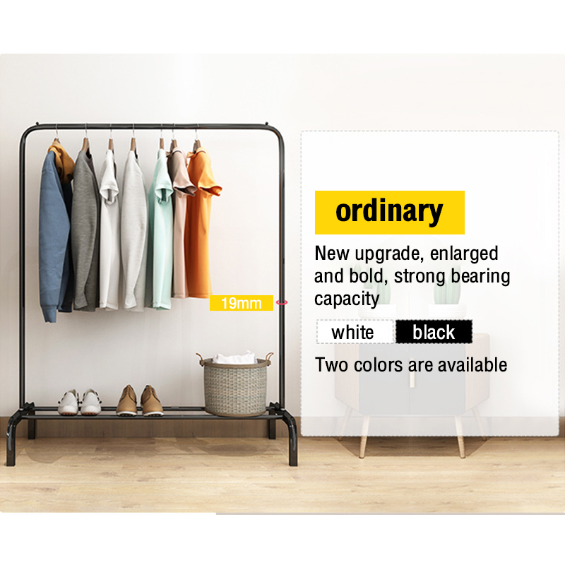 Single Pole Strong Steel Structure Laundry Rack Hanging Organizer ...