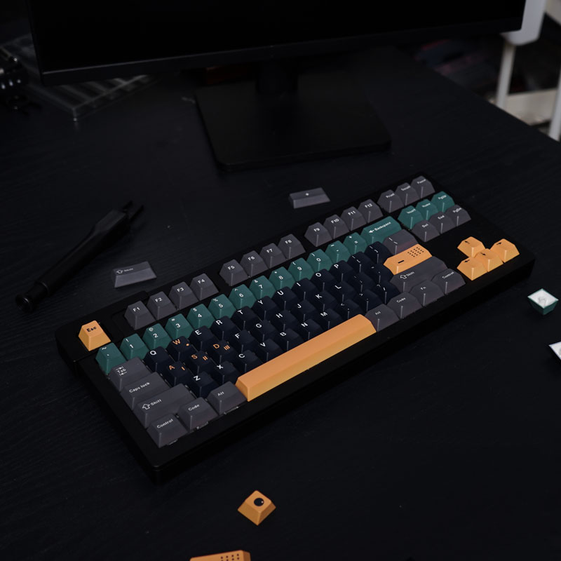 RESONANCE Complete set of PBT keycaps Dye sublimation cherry Profile ...