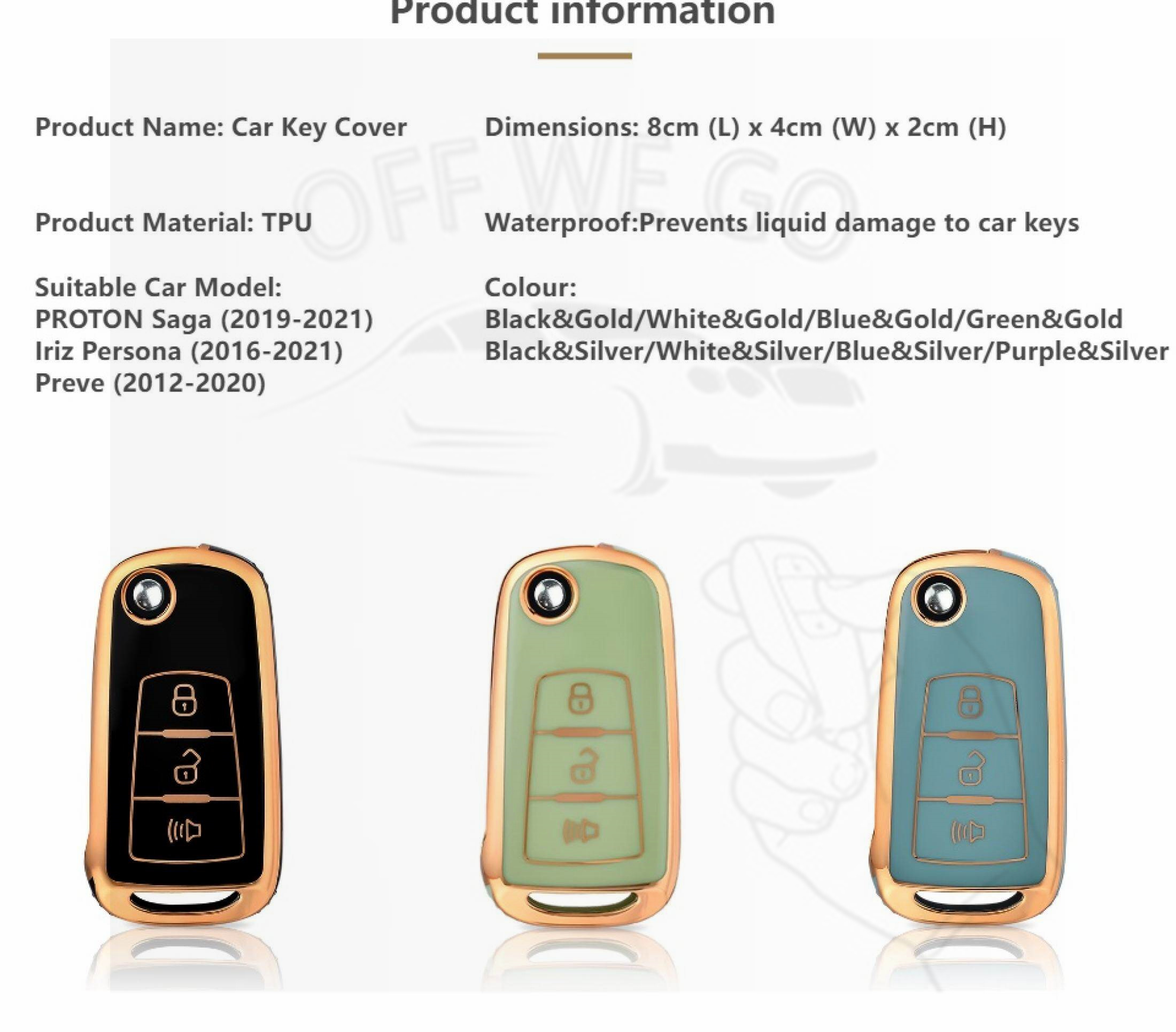 Proton key cover Saga Persona Iriz Preve VVT Key Cover Case Accessories ...