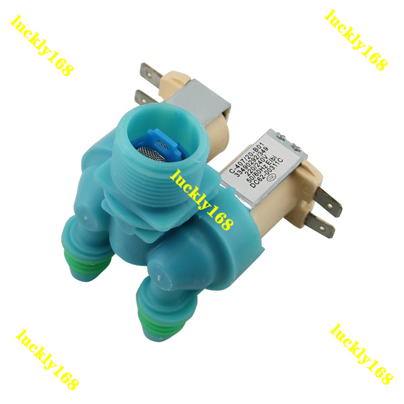 SAMSUNG ORIGINAL WASHING MACHINE FEED VALVE 2GANG DC62-00311C WA10F5S3 ...