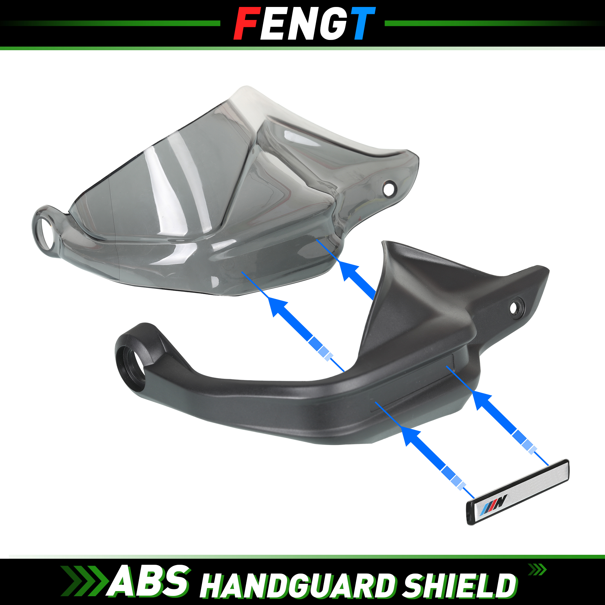 Fit TRK502X TRK251 TRK502 Handguard Hand Protection Wind Shield Hand ...