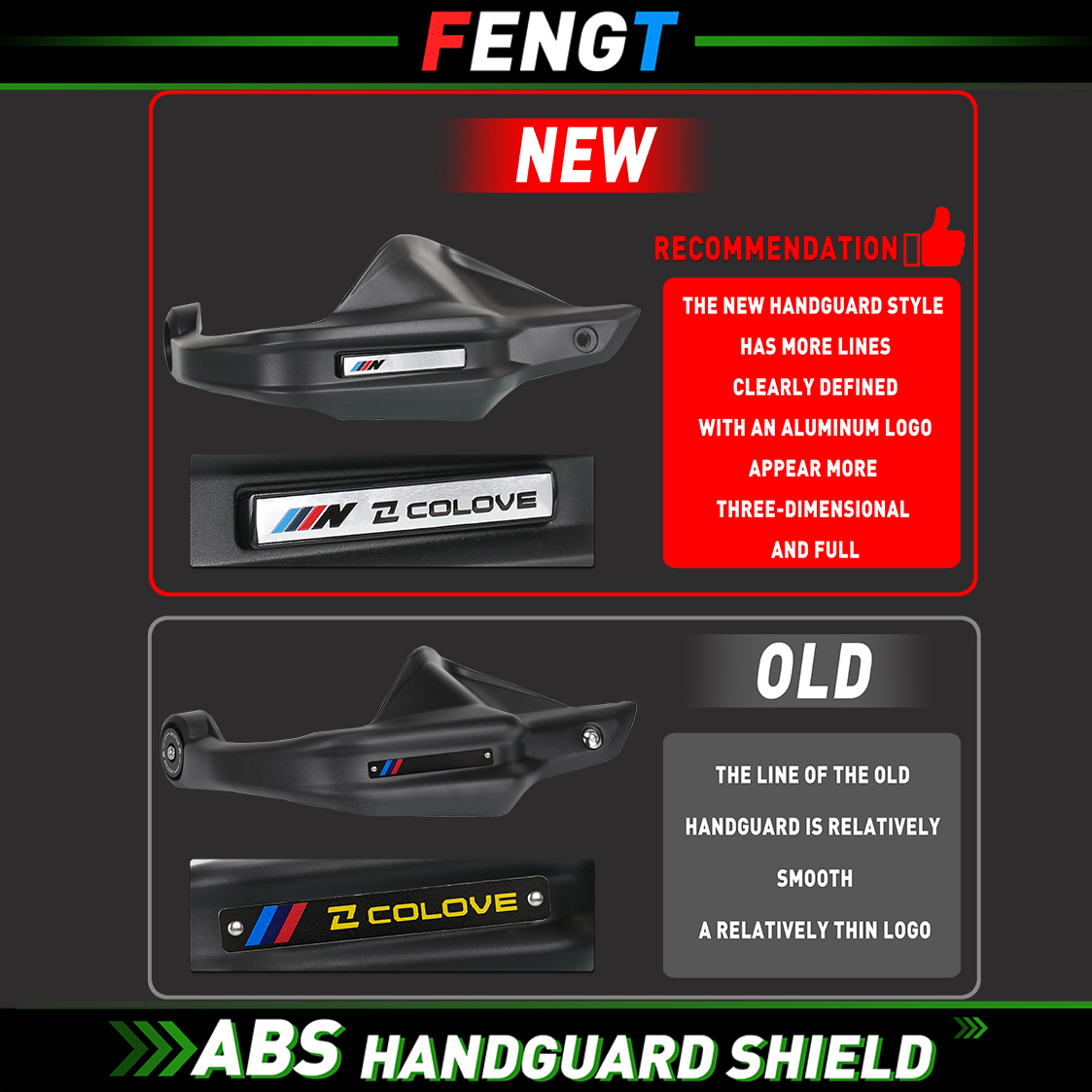 Fit TRK502X TRK251 TRK502 Handguard Hand Protection Wind Shield Hand ...