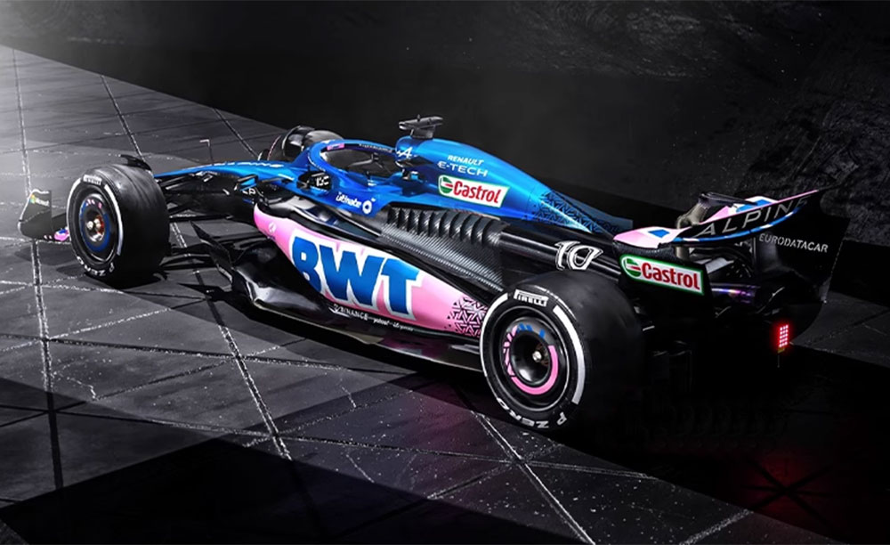 Bburago 2024 1:43 Japan Bahrain GP Alpine A524 F1 BWT Pierre Gasley #10 ...