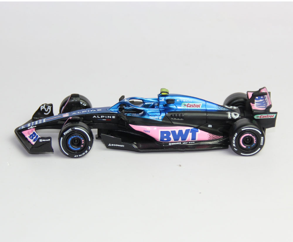 Bburago 2024 1:43 Japan Bahrain GP Alpine A524 F1 BWT Pierre Gasley #10 ...