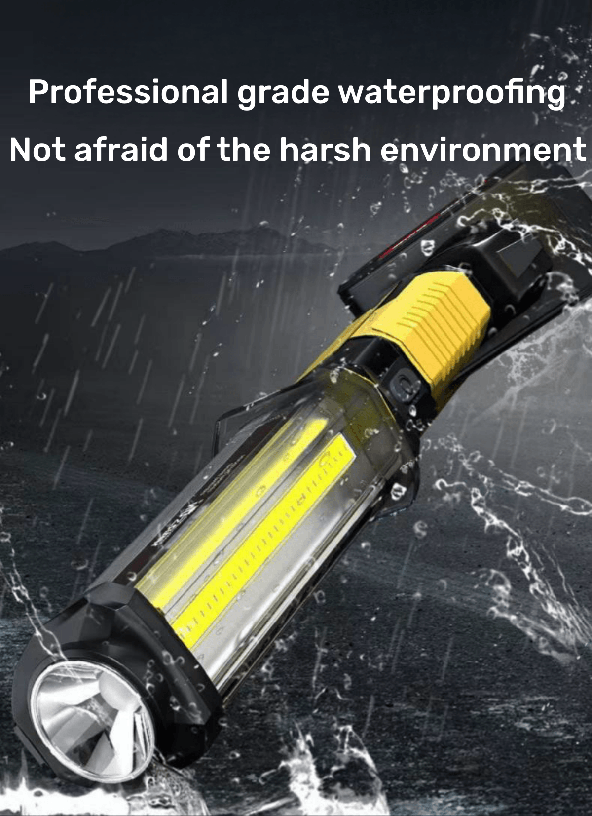 WARSUN DJ60 Led Work Light COB Portable USB Rechargeable Inspection ...