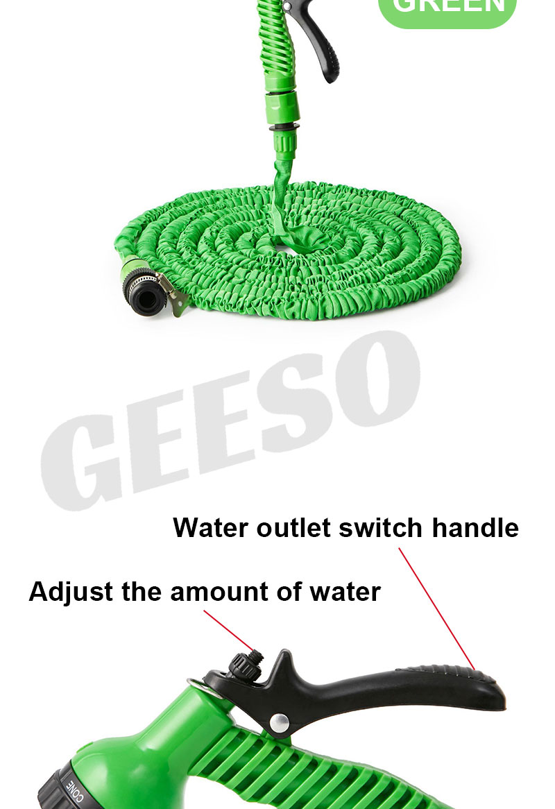 GEESO Multifunction Expandable Magic Hose Home Garden Water Hose Hos ...