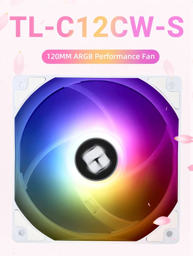 Thermalright TL-C12C 120mm Computer Case Fan ARGB Series PWM Silent ...