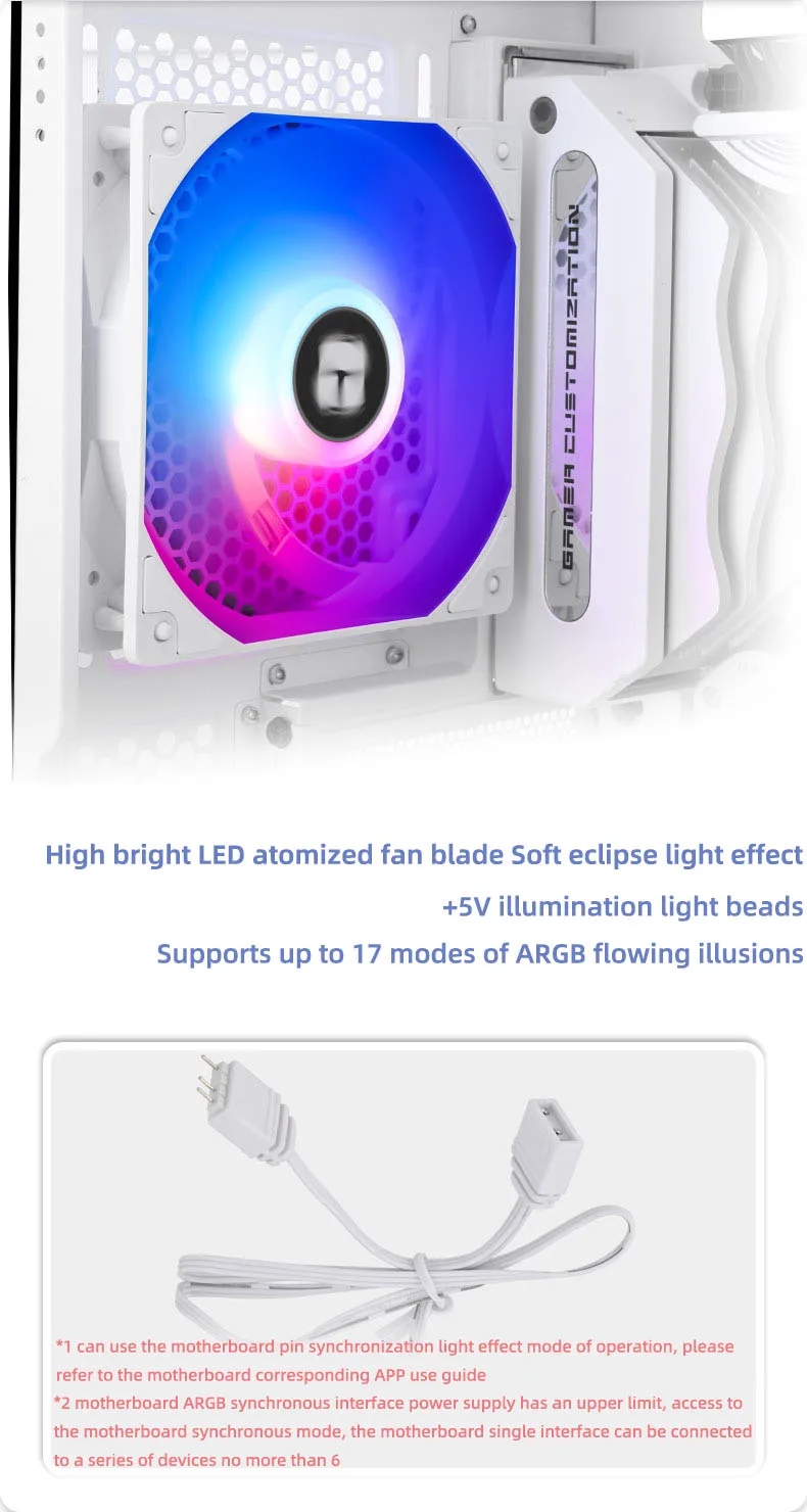 Thermalright TL-C12C 120mm Computer Case Fan ARGB Series PWM Silent ...