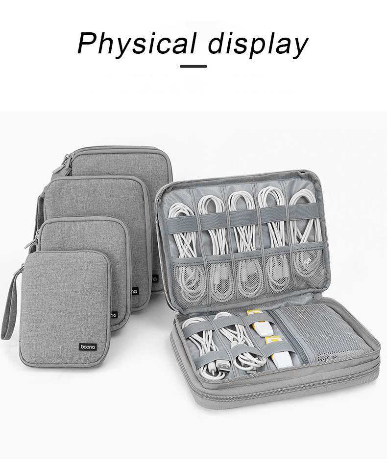Portable Electronic Storage Bag, Waterproof Travel Storage Bag,U Disk ...