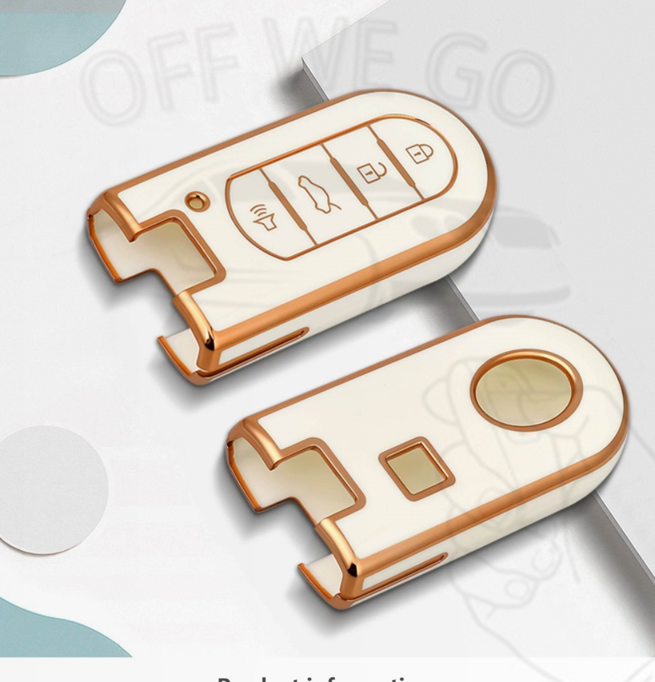 Perodua key cover bezza aruz 2023-2025 Keyless Remote cover kunci bezza ...