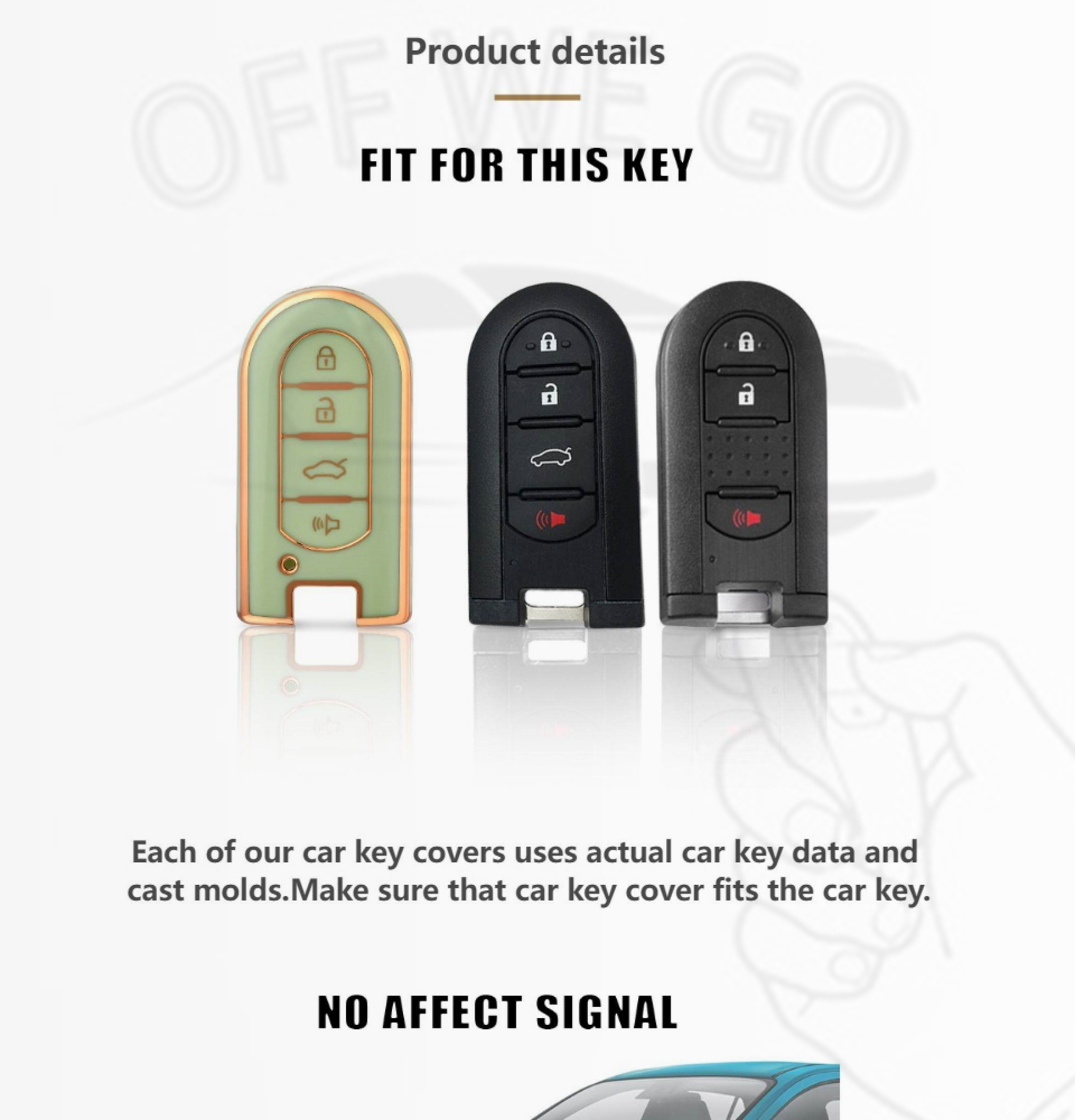 Perodua key cover bezza aruz 2023-2025 Keyless Remote cover kunci bezza ...