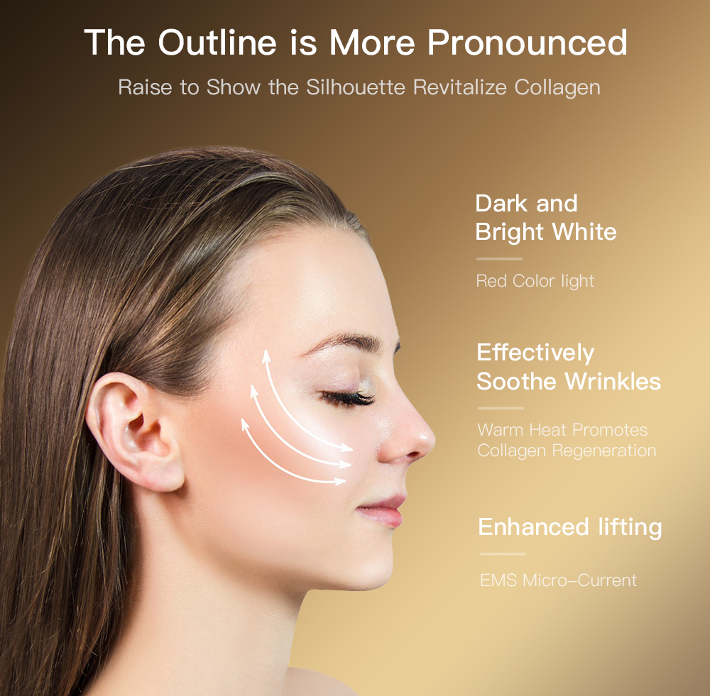 New RF Collagen Facial Beauty Device Radio Frequency Micro Current Skin ...