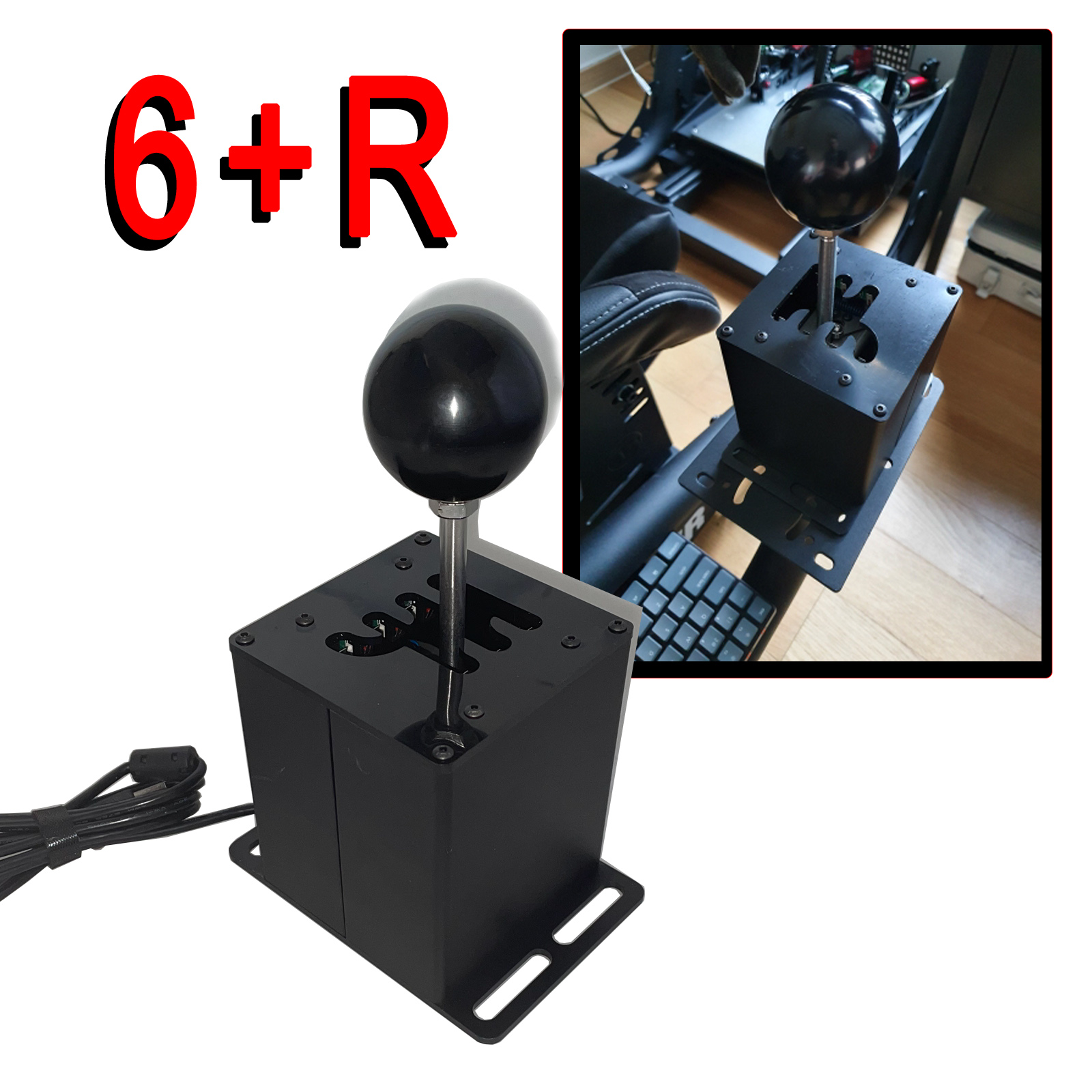 PC USB H Gears Shifter Suit For Logitech G27 G29 G25 G920 For ...
