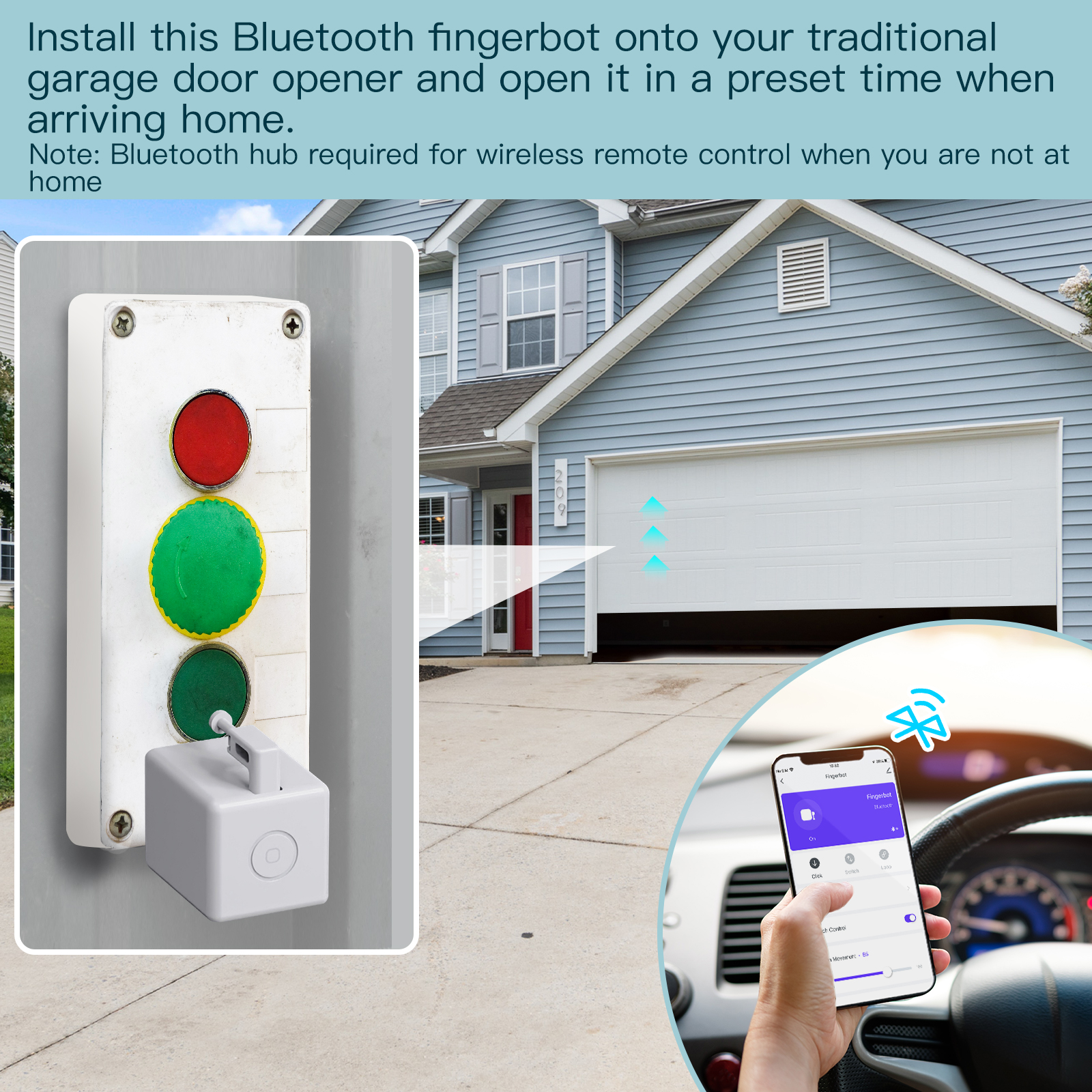 Tuya Smart Bluetooth Fingerbot Switch Button Pusher Smart Life App ...