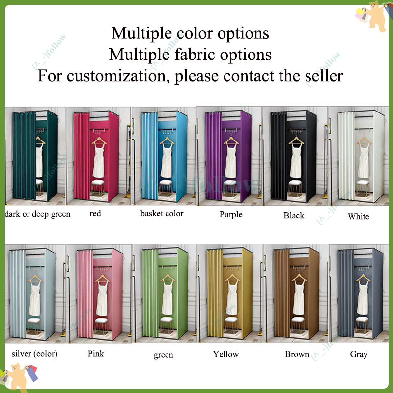 Shopping Mall Clothing Store Mobile Fitting Room Simple Floor Dressing ...