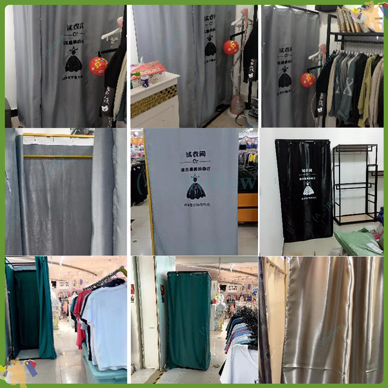 Shopping Mall Clothing Store Mobile Fitting Room Simple Floor Dressing ...