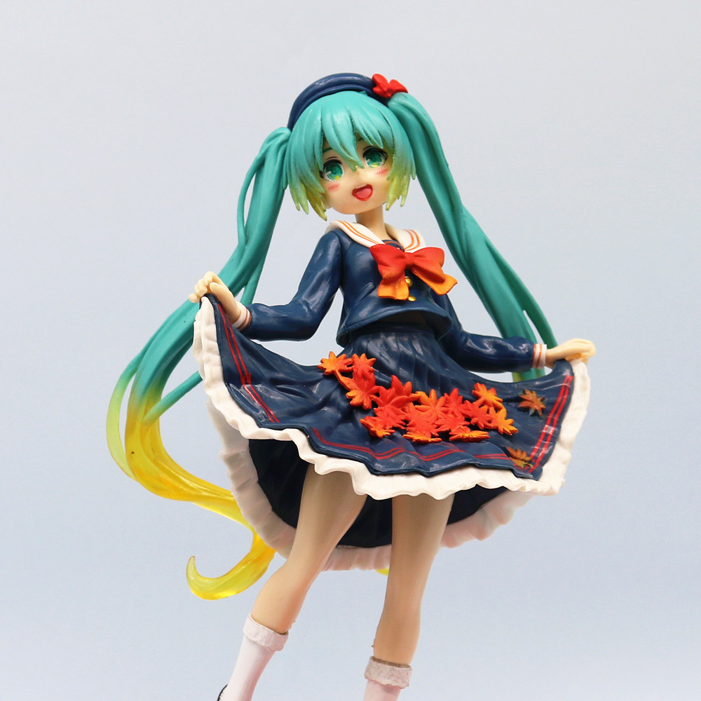 20cm Japan Cartoon Virtual Singer idol Hatsune Miku Figure Miku Maple ...