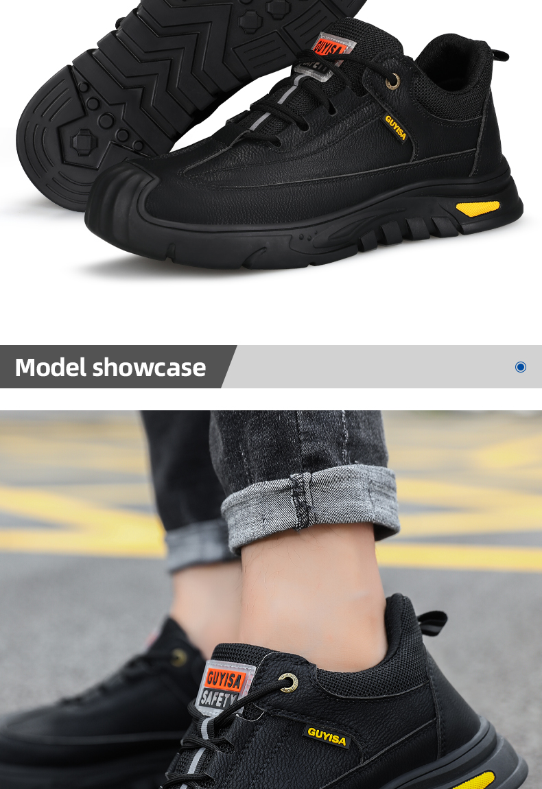 GUYISA safety shoes men waterproof kasut safety boot lelaki waterproof ...