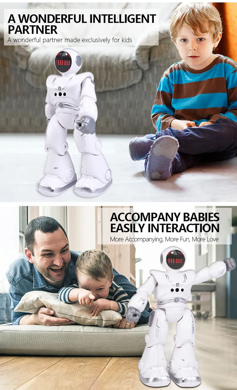 Educating Robot Smart Robots Dance Voice Command Sensor Singing Dancing Rc Handle Smart Toy For
