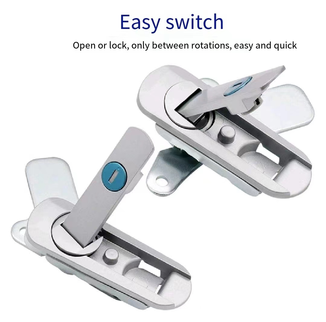 Fiber optic box distribution box electrical cabinet door handle lock ...